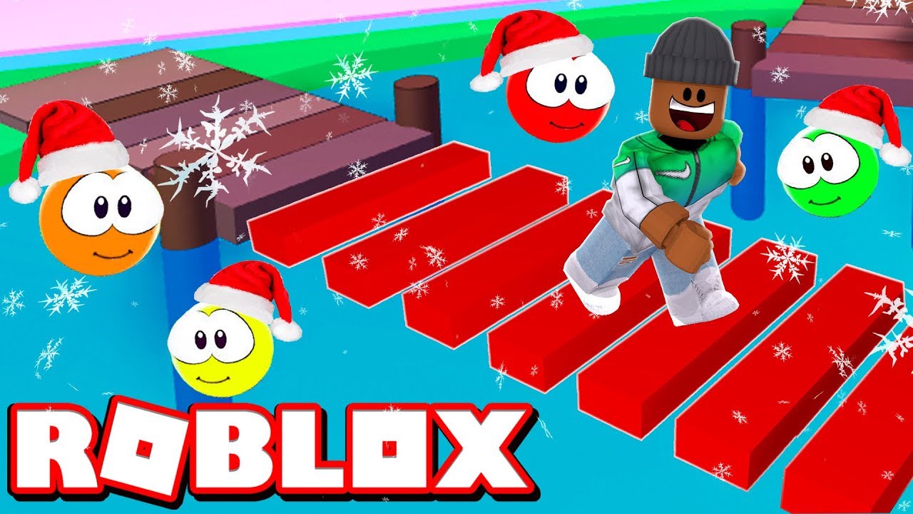 Meep City Christmas obby in Roblox