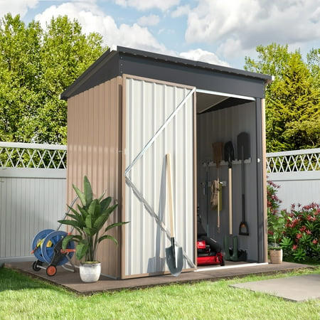 Walmart has a 'very sturdy' outdoor storage shed on sale for only $100
