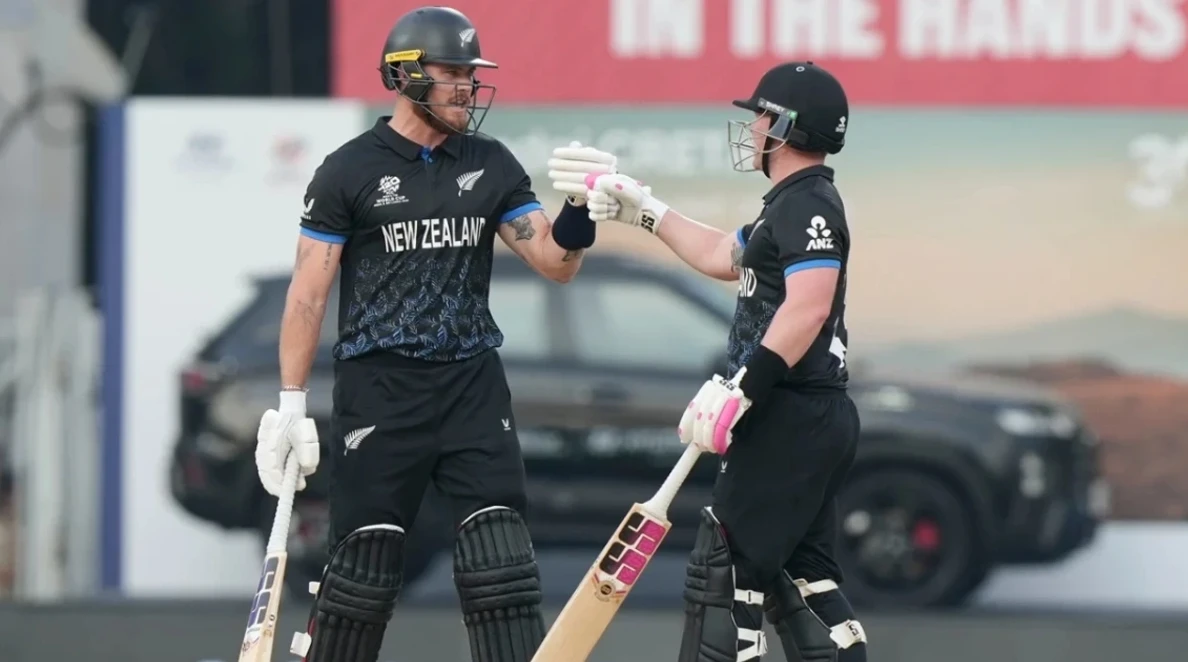 T20 World Cup 2026: New Zealand beat UAE with second-highest wicketless ...