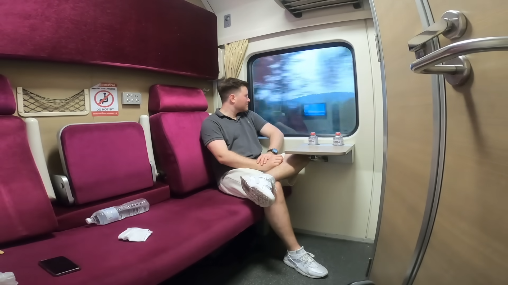 This overnight jungle train offers first class privacy far from ...