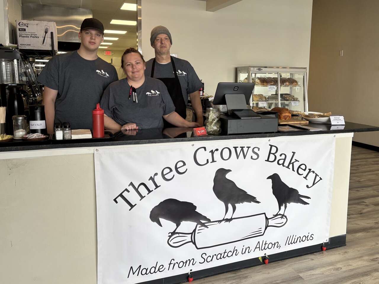 Farmers market favorite opens Three Crows Bakery & Cafe in East Alton