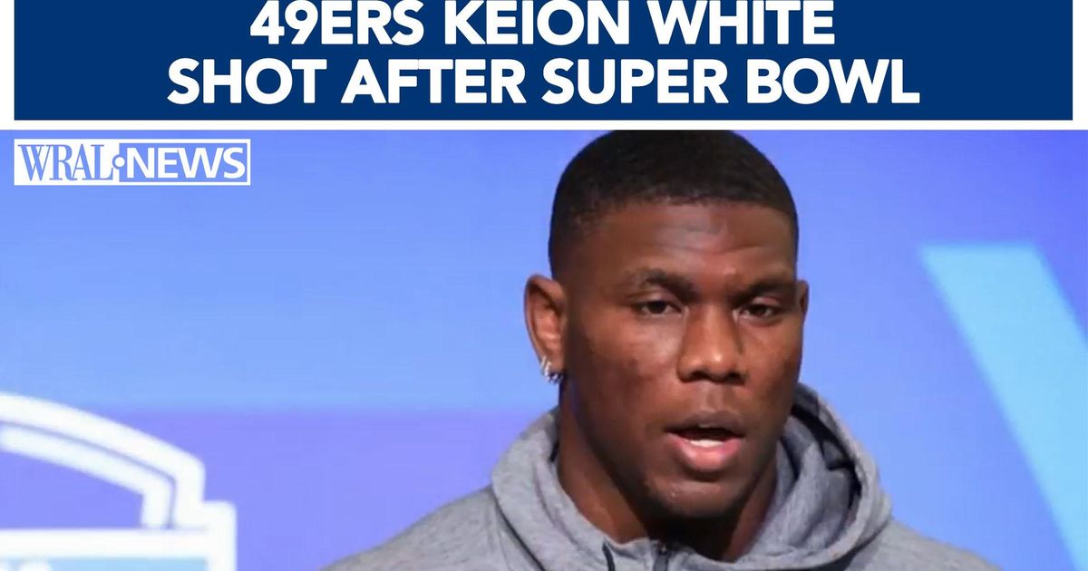 NFL player, Garner native Keion White shot at post-Super Bowl event