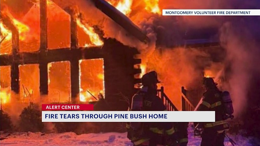 Family displaced after Pine Bush home fire, search continues for ...