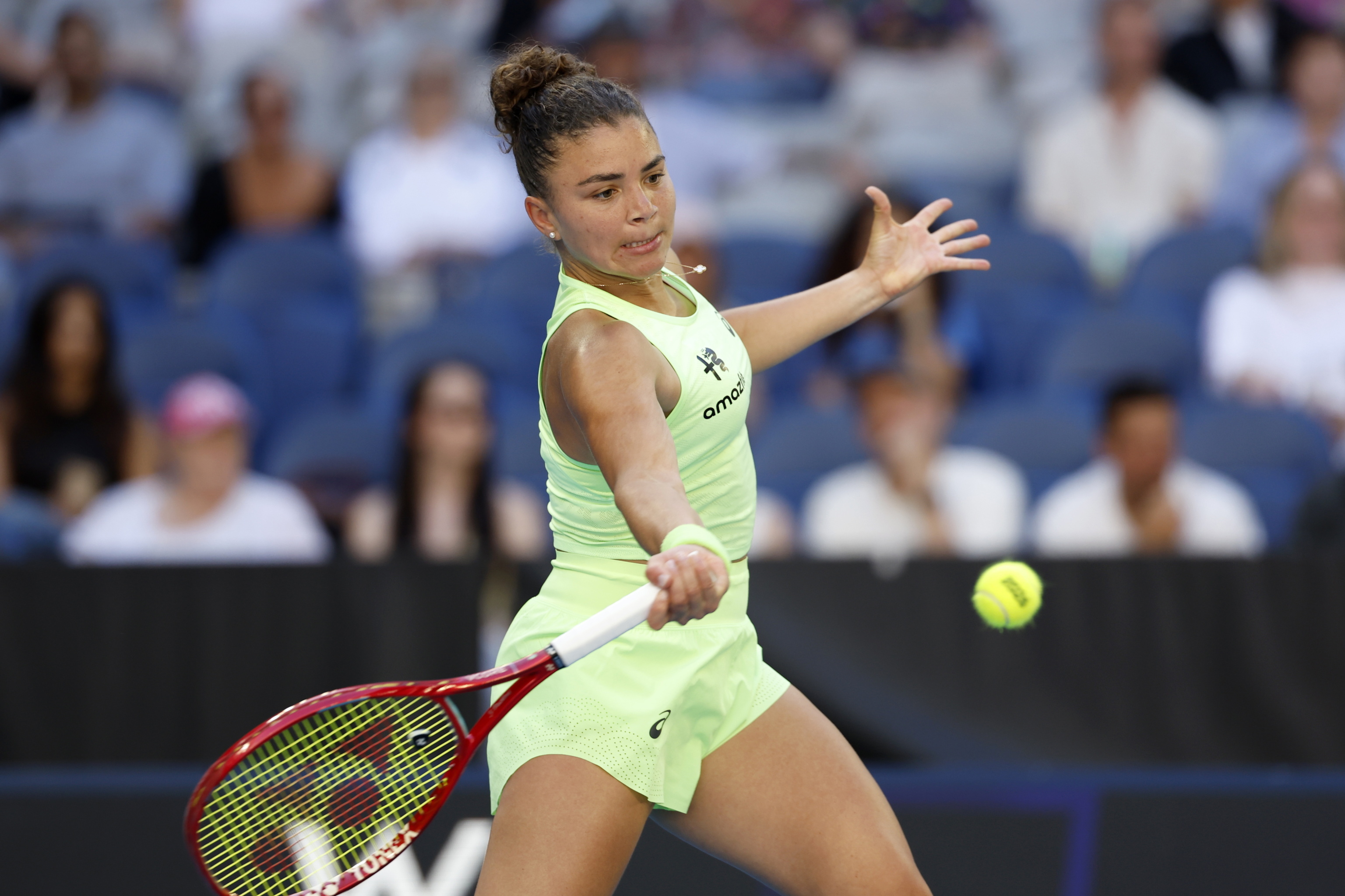 Tennis: WTA 1000 Doha; Paolini subito fuori, battuta dalla greca Sakkari