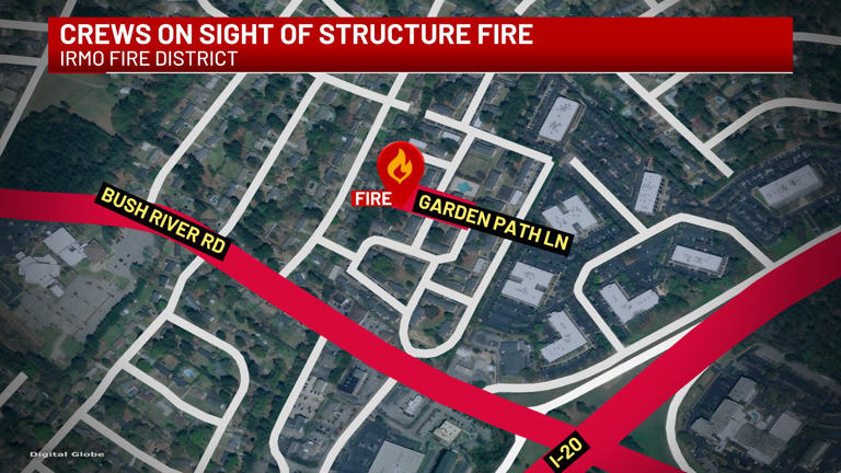 Fire crews respond to Columbia structure fire