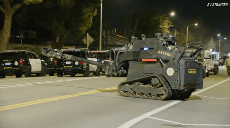 Standoff with armed suspect at LA County home ends after nearly 20 hours