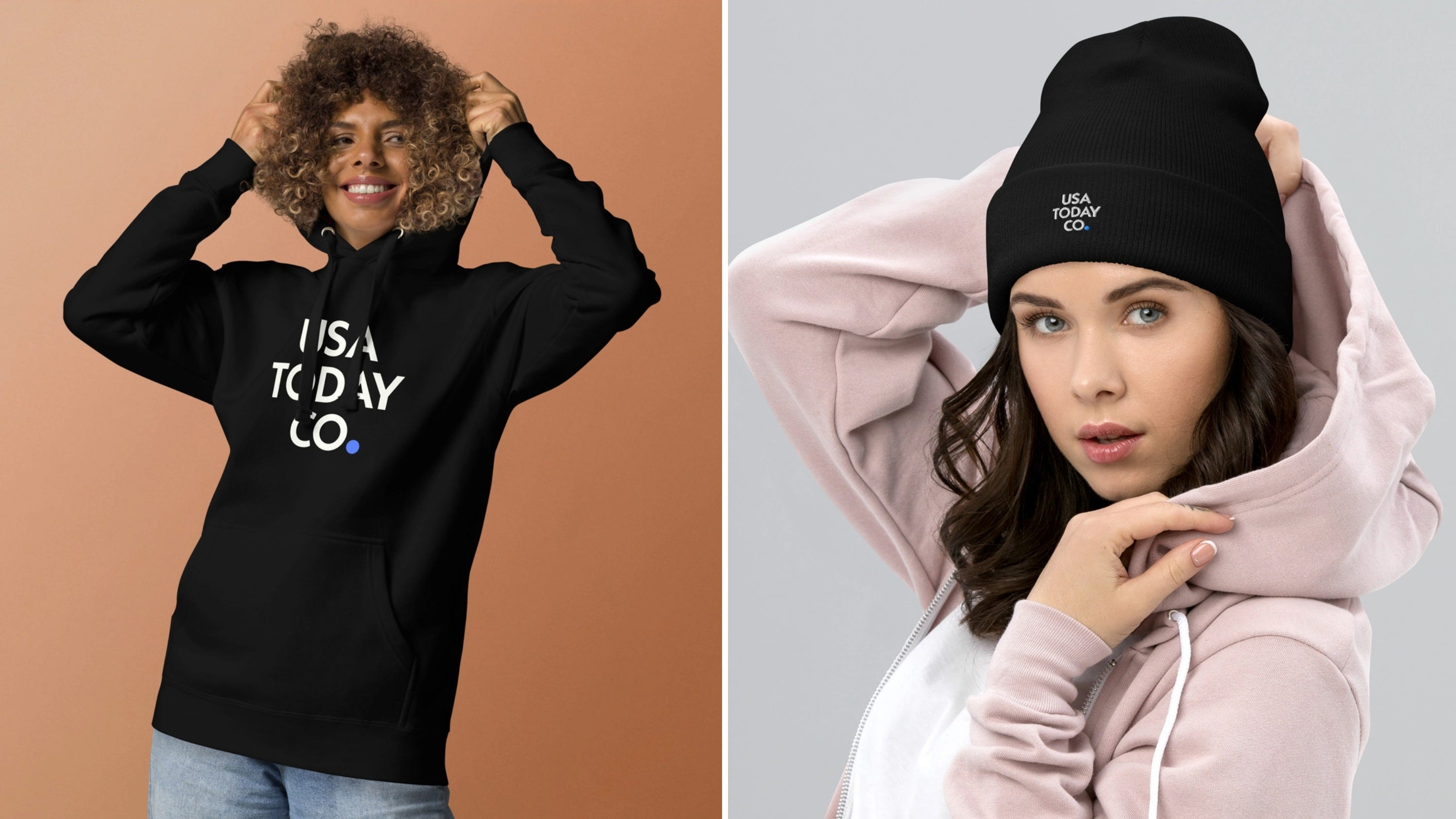 Show off your USA TODAY Co. pride with cozy winter essentials