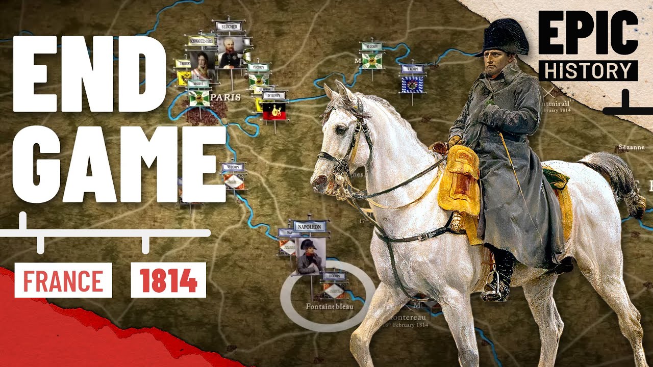 Napoleonic Wars battle for France 1814