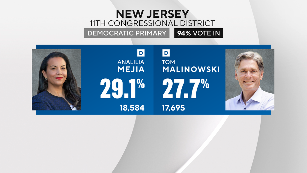 Democrat Tom Malinowski concedes to Analilia Mejia in primary for NJ ...