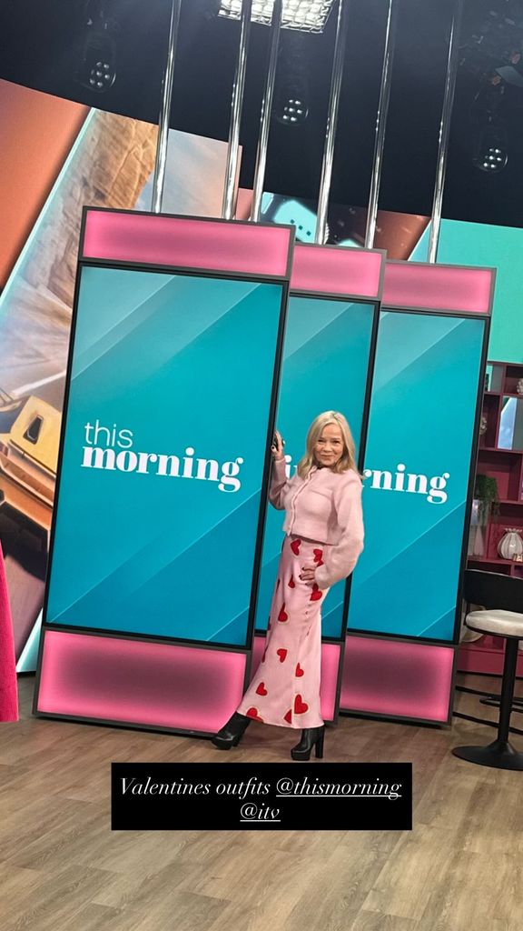 Jo Good, 71, wore the heart print skirt of the moment: 'I love it'