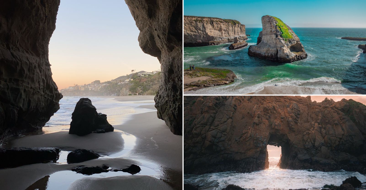Secret hidden beaches along California’s coastline
