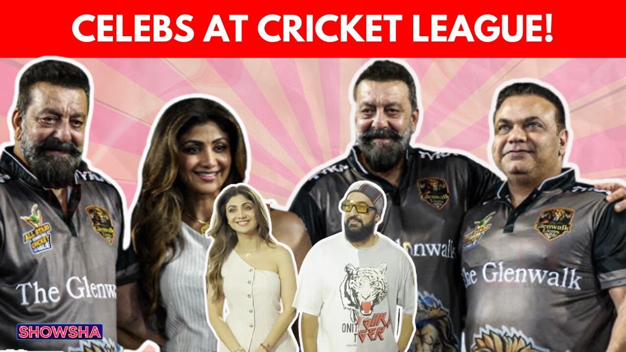 Shilpa Shetty, Raj Kundra & Sanjay Dutt lead all star tennis ball ...