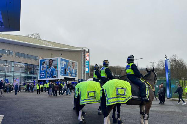 Man fined for breaching football banning order at Albion vs Palace game