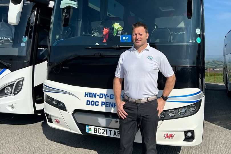 The new life of Ian Gough, the school bus driver who was once a Wales ...