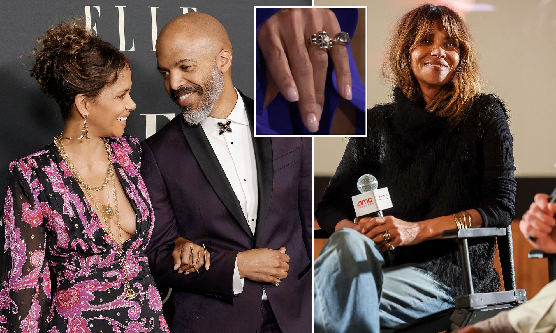 Halle Berry flashes jaw-dropping $200K engagement ring after finally ...