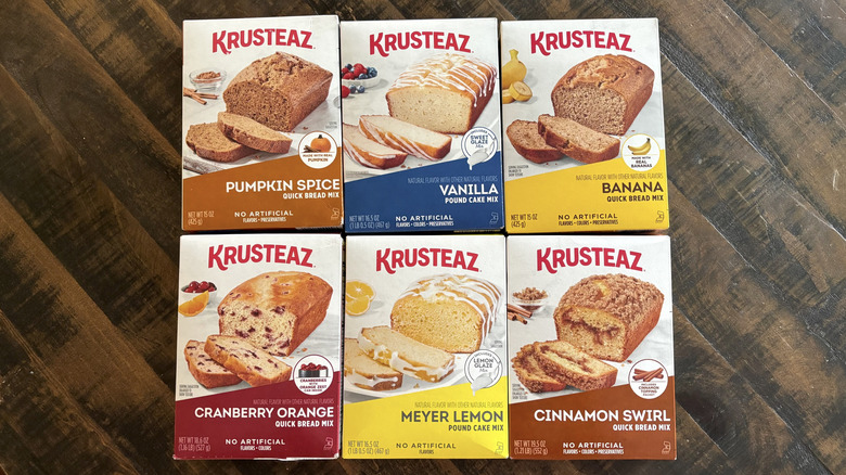 6 Krusteaz pound cake and quick bread mixes, ranked
