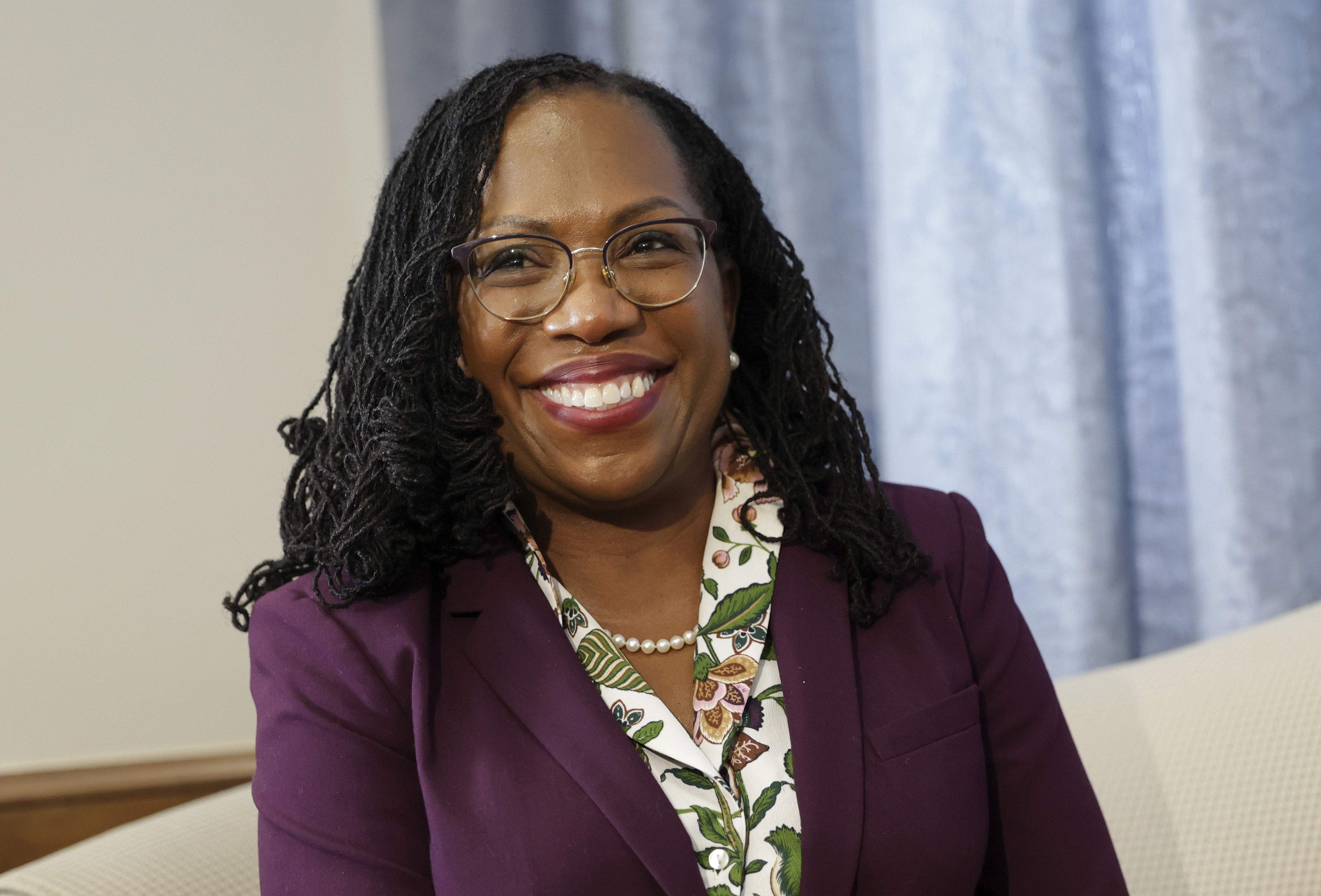 Ketanji Brown Jackson faces question on Trump "nationalize" elections calls