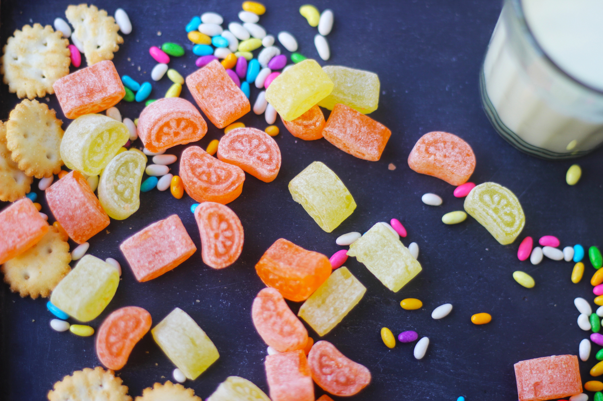 Old school snacks with modern twists