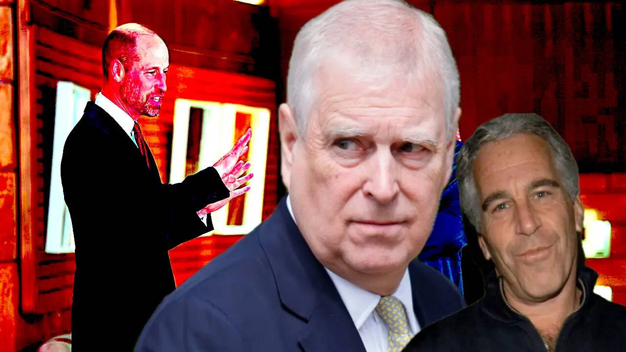 Prince William confronted over Andrew-Epstein links in Saudi Arabia ...