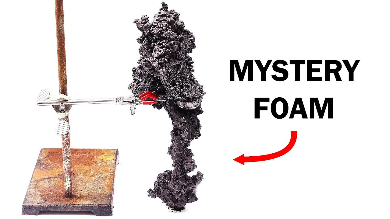 Making a mysterious foam