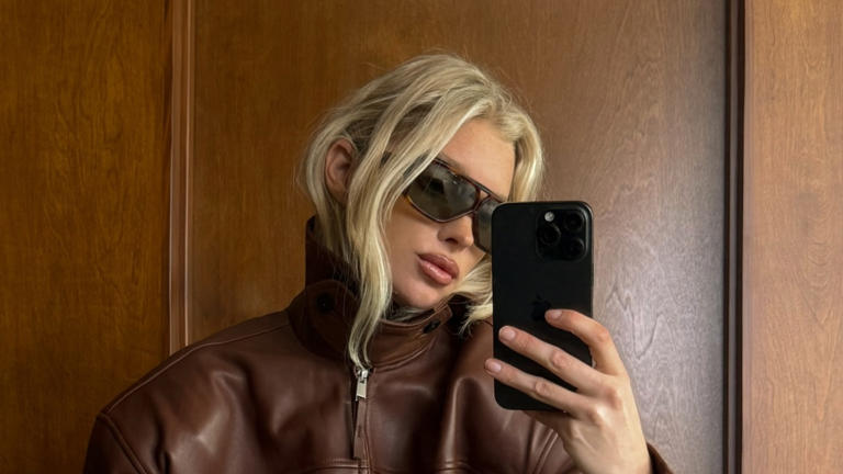 Incredible charisma: this Swedish model's style is captivating