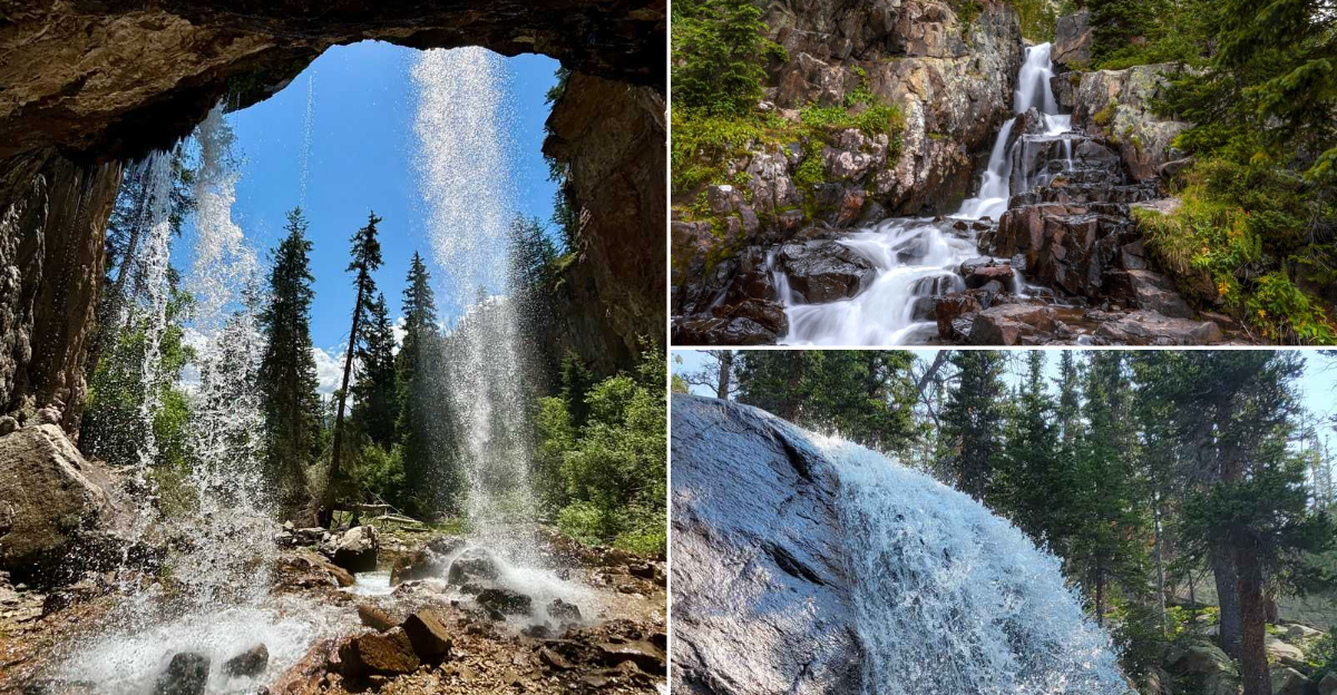 These are hidden waterfalls in Colorado only locals know about