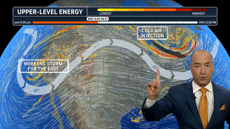 East Coast weekend storm brings southern rain, mixed impacts Northeast