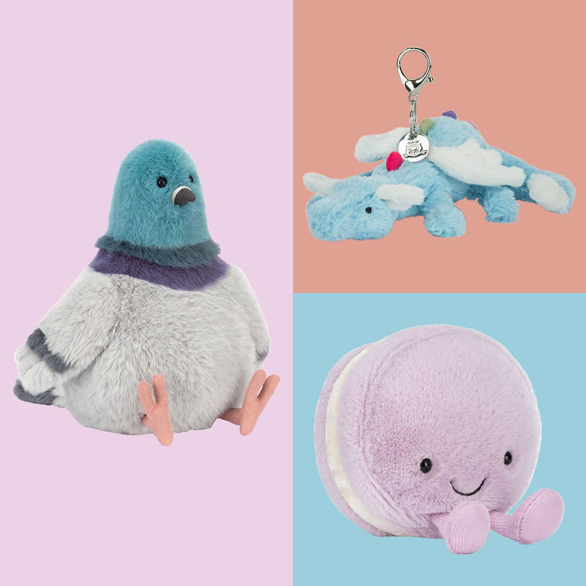 Jellycat just dropped even more spring plush—including a new sky dragon