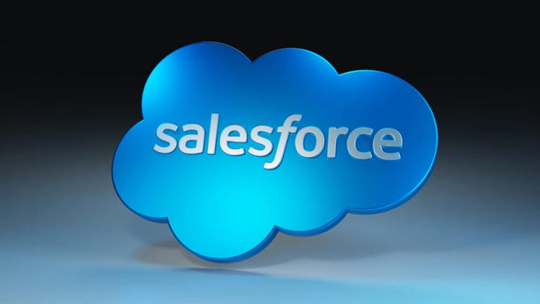 What's going on with Salesforce stock Tuesday?