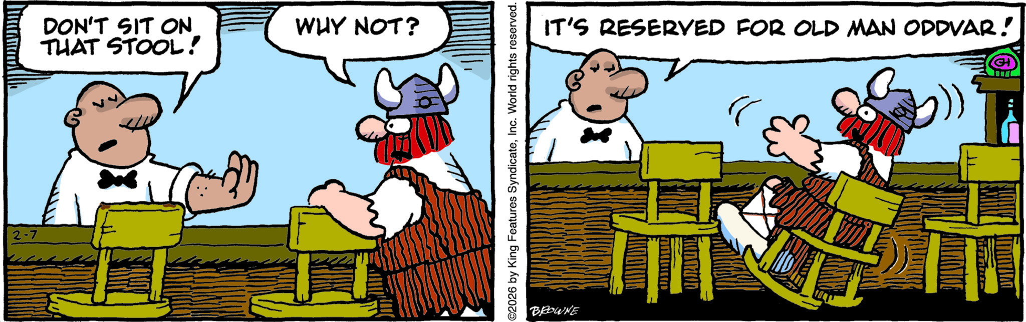 Hagar the Horrible by Chris Browne