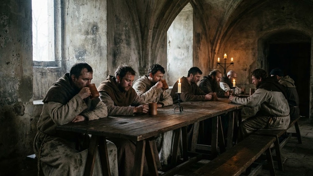 Why medieval monks drank all day without guilt