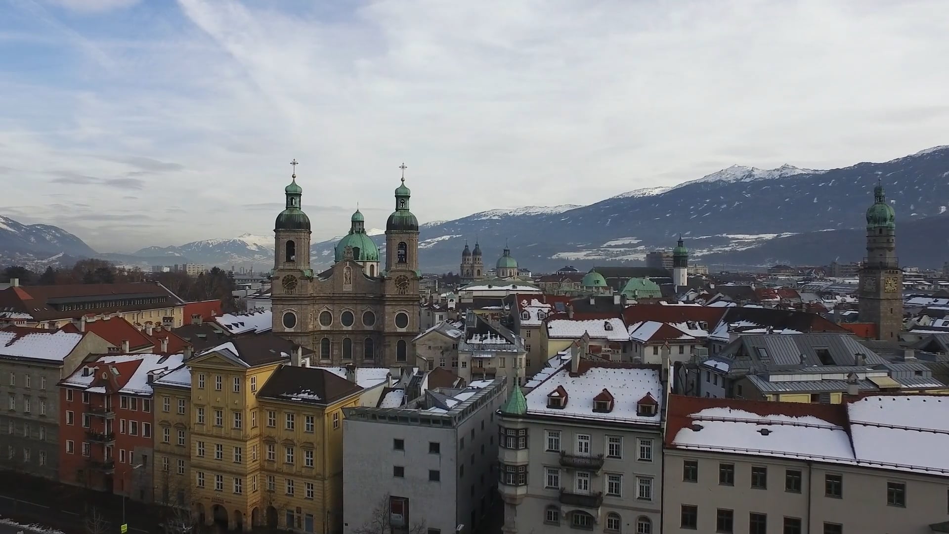 Innsbruck, Austria: Drone Disovers the 'Capital of The Alps'