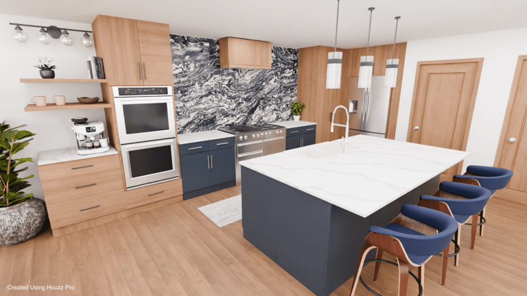 Wood cabinets are in, white is out: 6 biggest kitchen design trends for ...