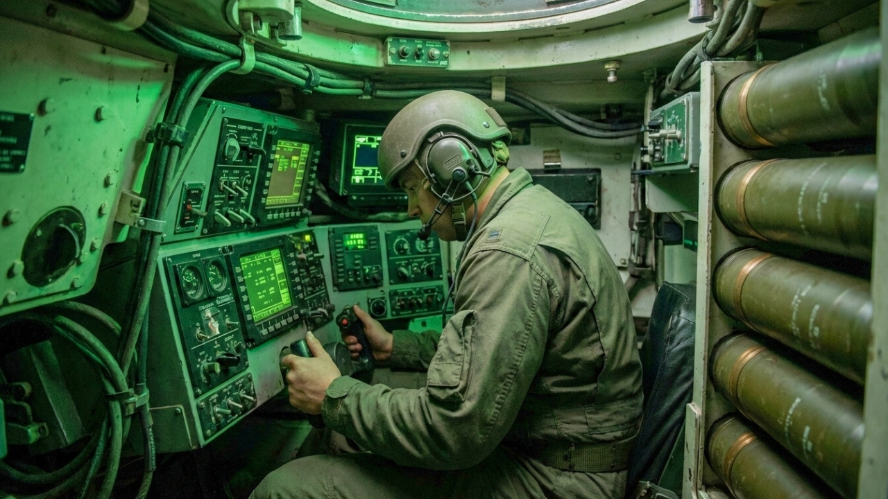 A former Abrams crew member describes life inside the tank