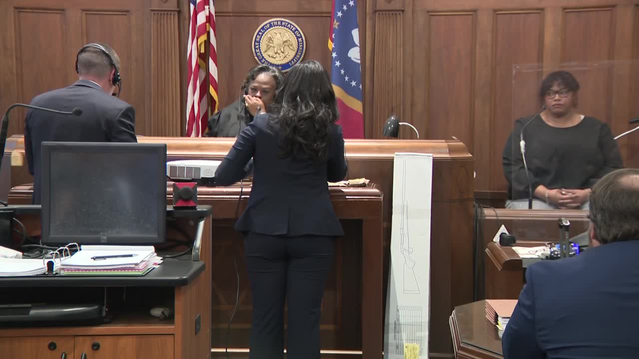 Carlos Collins' mother testifies