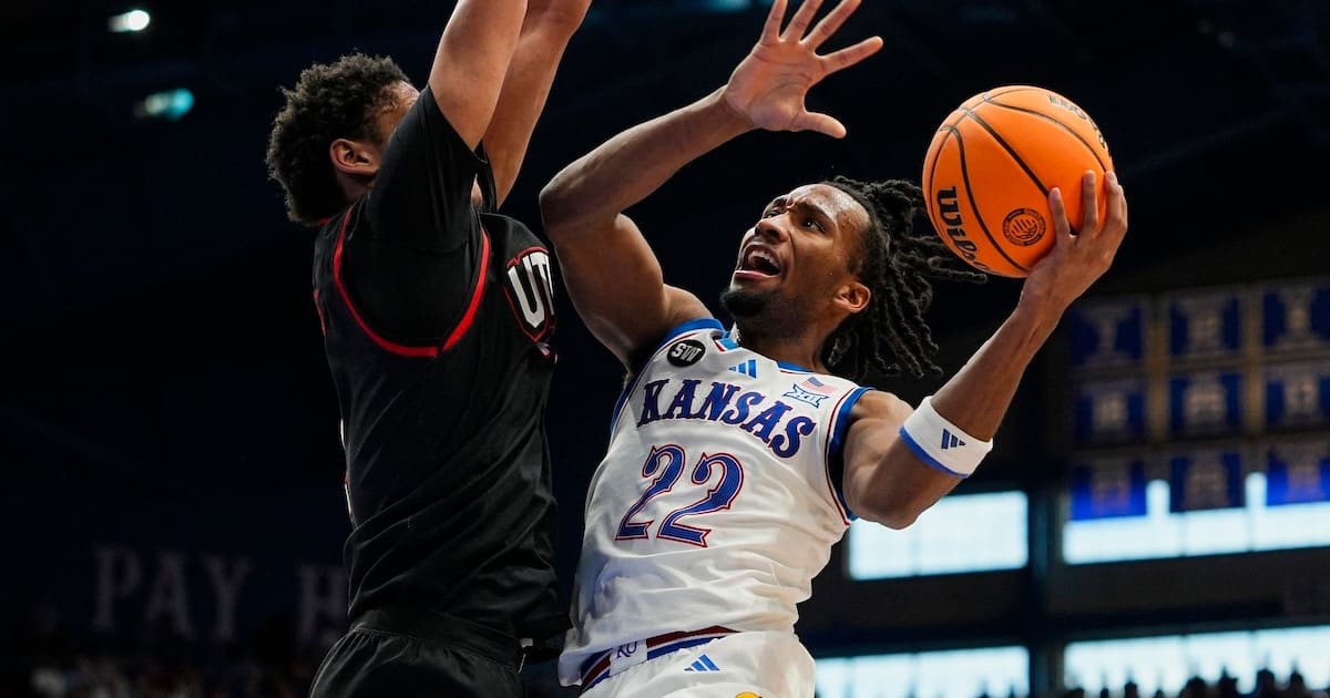 Colin Cowherd calls out critics of Kansas’ Darryn Peterson not playing ...