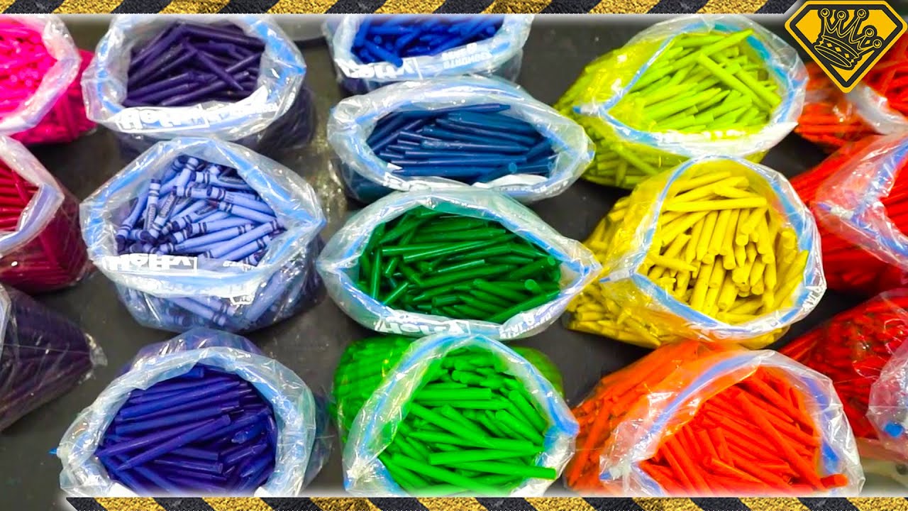 We melted 5,000 crayons into one giant masterpiece