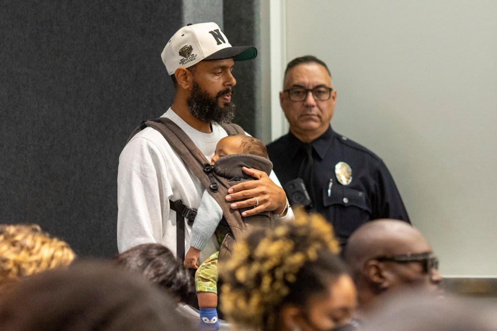 Another week of chaos as LA police commission meeting drowned out by ...