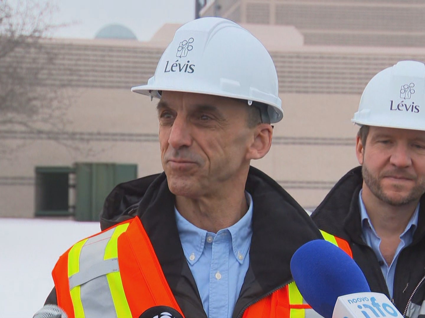 Station d’épuration de Saint-Nicolas : Blaney a discuté avec Charette