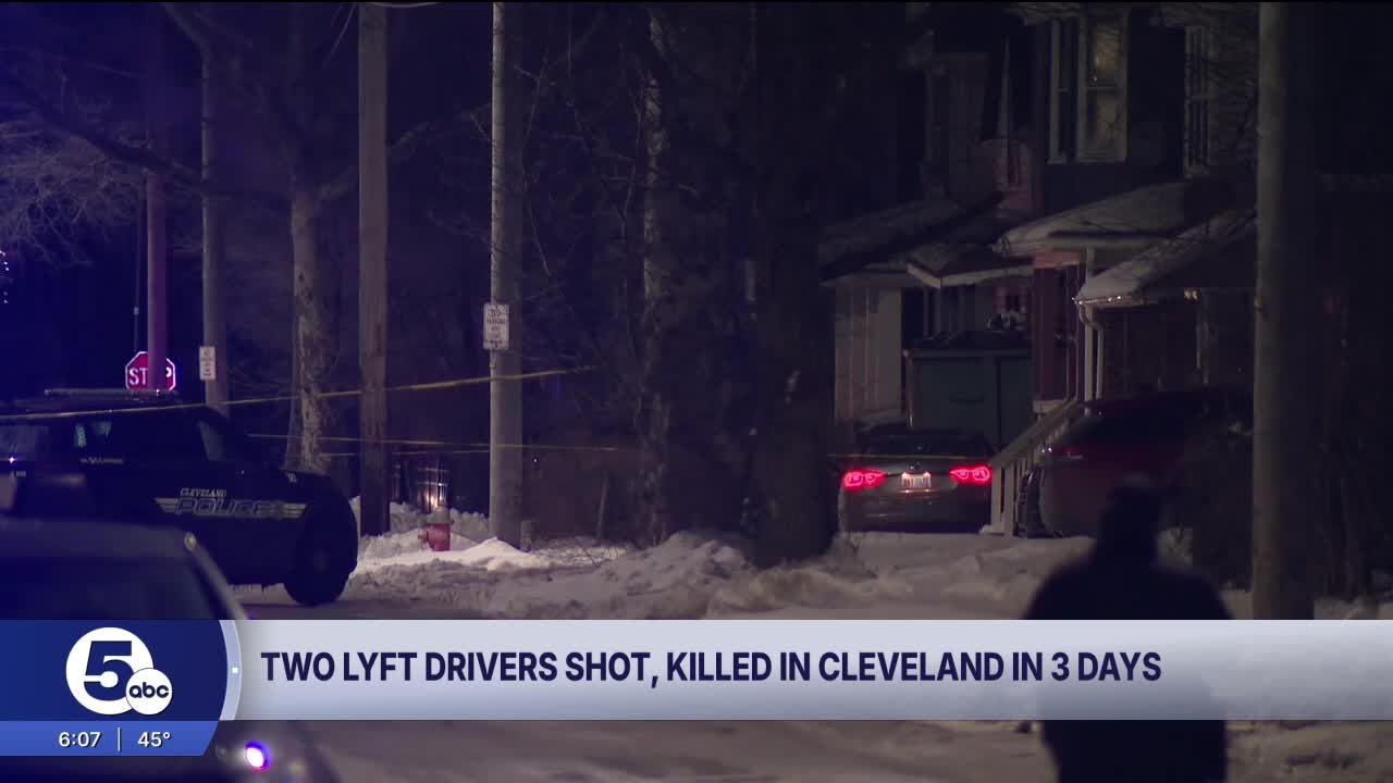 Second Lyft driver shot and killed in Cleveland in 27 hours