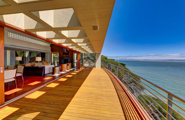 Rare Gwathmey-designed San Francisco estate overlooking the Golden Gate ...