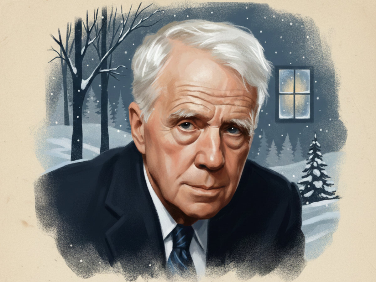 Thought of the day by Robert Frost: 'By working faithfully eight hours ...