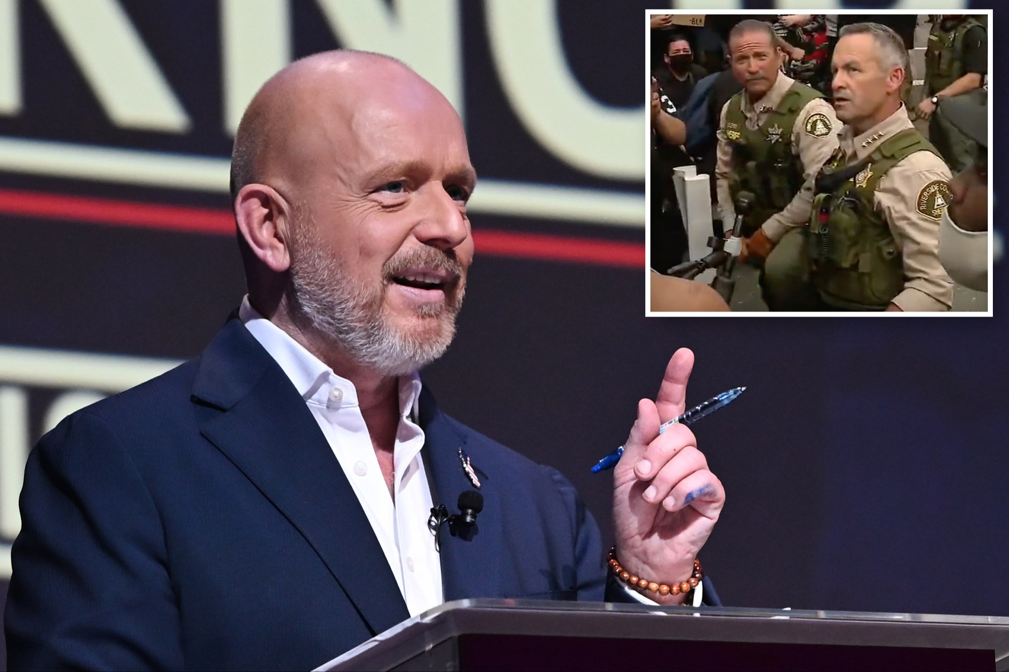 Steve Hilton leads rival Chad Bianco as BLM video resurfaces