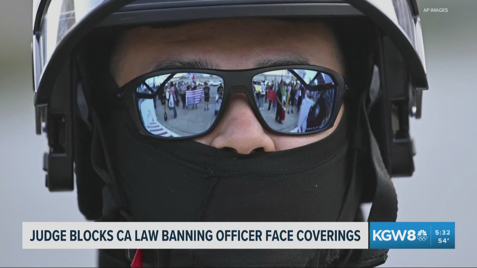 Federal judge strikes down California face covering rule targeting ...