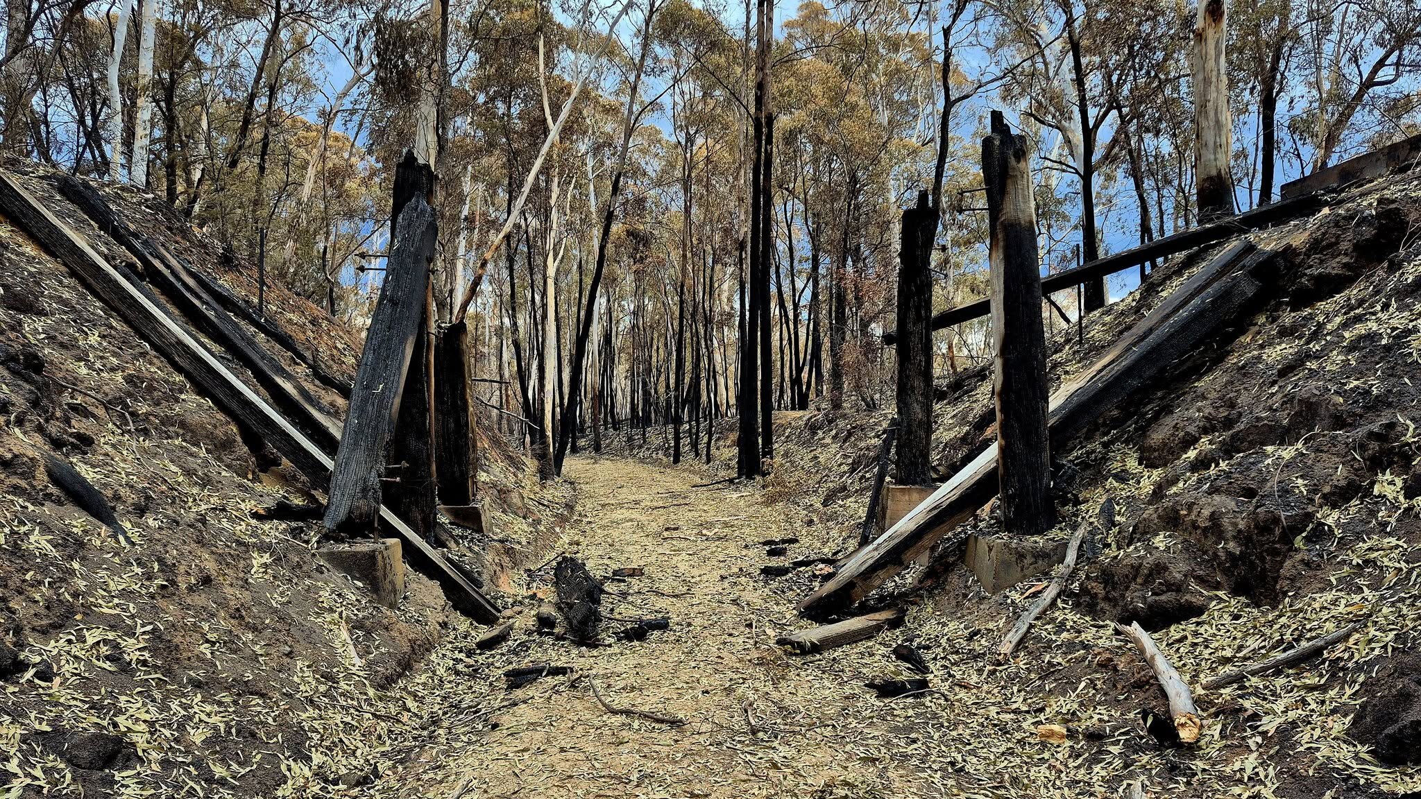 Hand-built high country bridges lost to fires, taking decades of ...