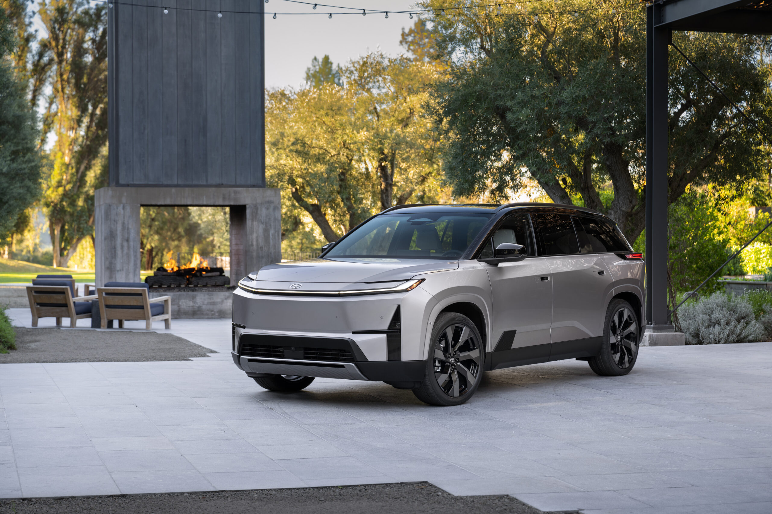 The 2027 Toyota Highlander debuts as a three-row battery electric vehicle