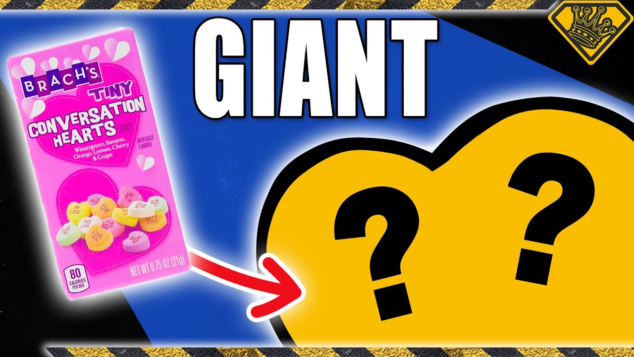 You won't believe how big this candy heart is