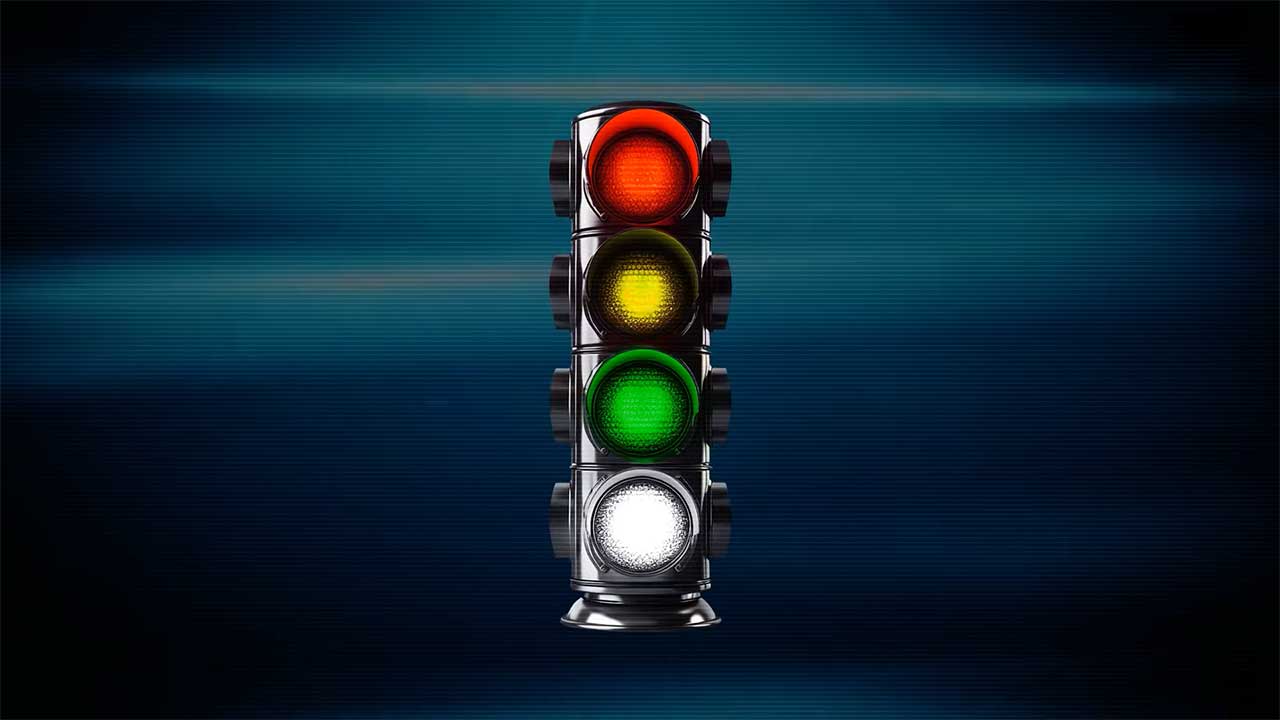 White traffic lights tested worldwide as experts push for a 4th signal ...