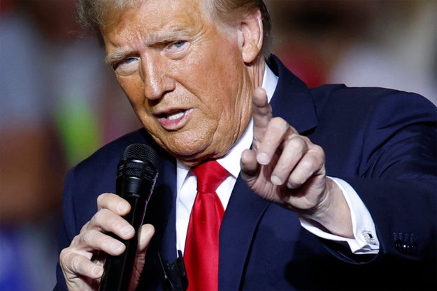 Donald Trump attended an event without his makeup on, and you are ...