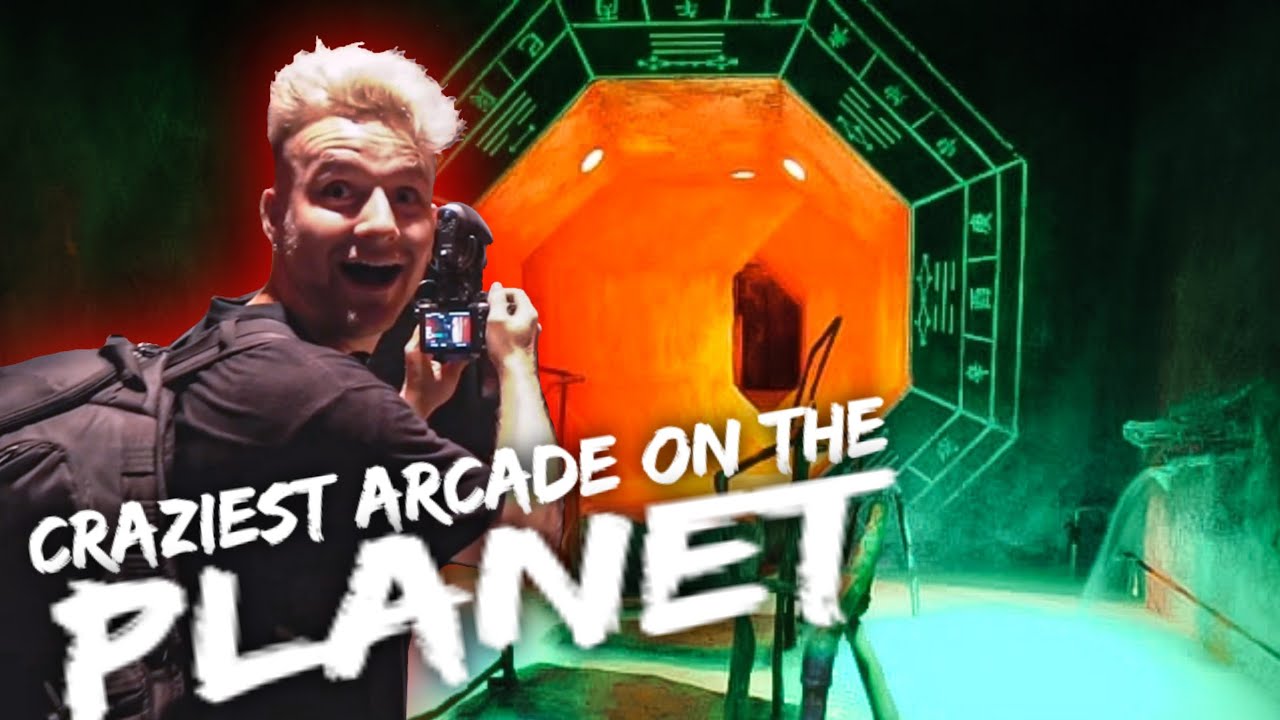 Scariest arcade in the world - Japan Kawasaki warehouse